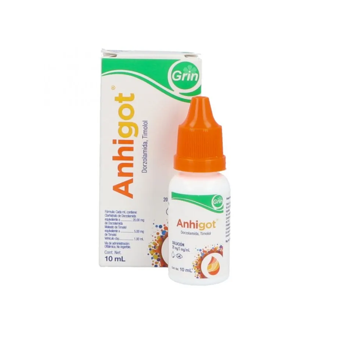 ANHIGOT SOLUCION 10ML – Luxoderm